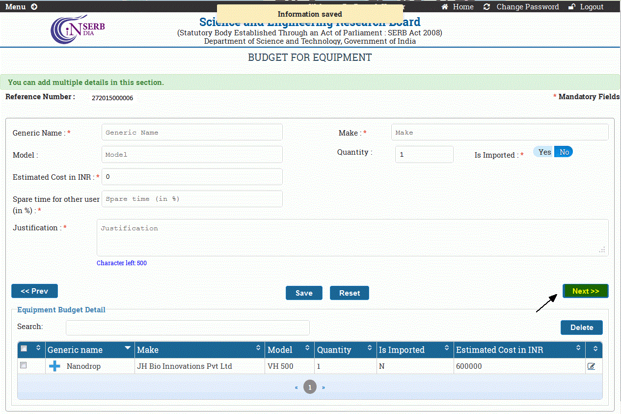 PI Guidelines - Proposal Submission for Industry Relevant R&D
